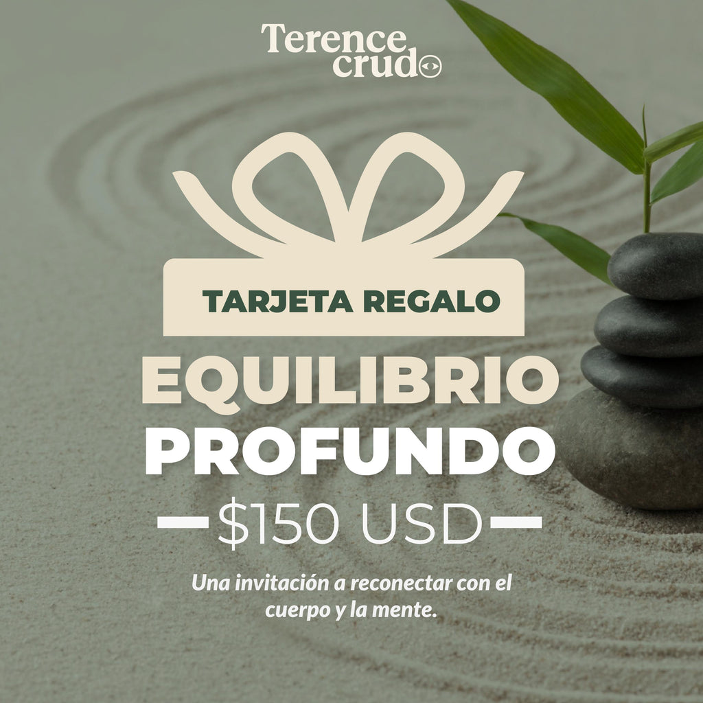 Tarjeta Regalo Equilibrio Profundo – Cursos Terence Crudo